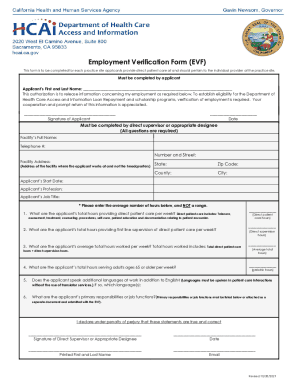 Fillable Online Employment Verification Form - Home - ELRC - 18 PhiladelphiaEmployment ...