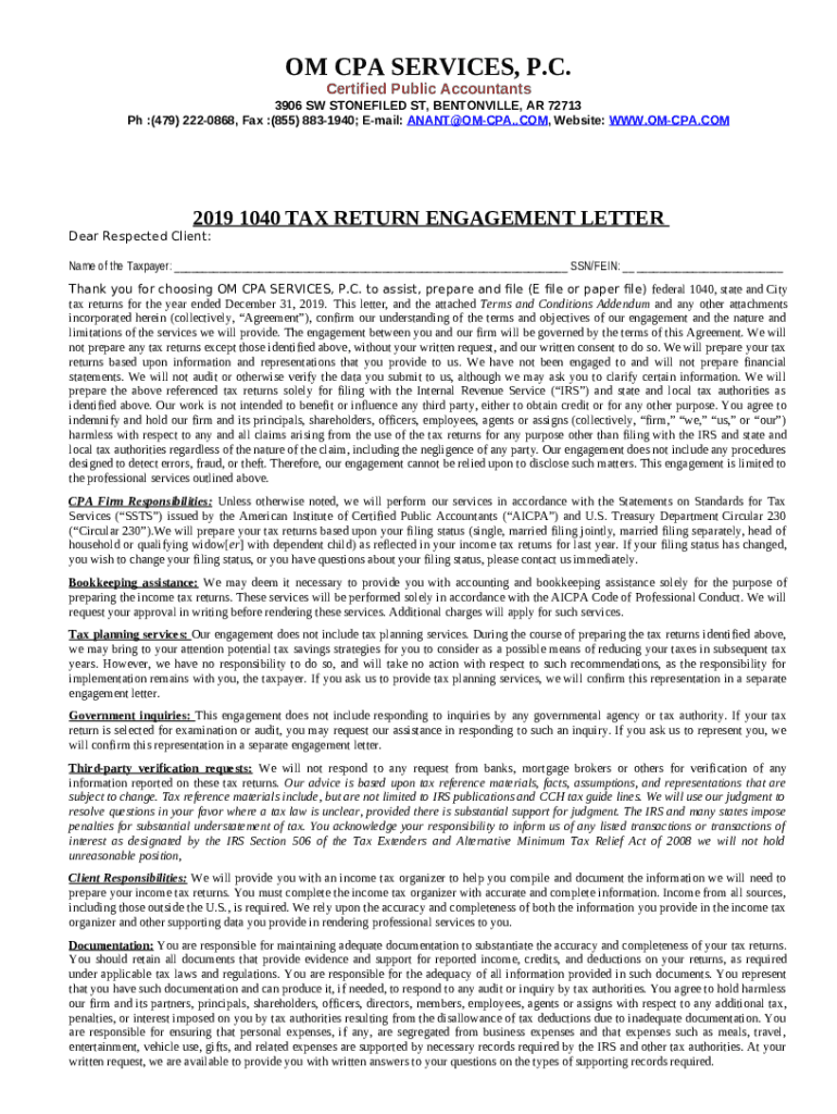 SAMPLE ENGAGEMENT LETTERS - Accountants WorldSAMPLE ENGAGEMENT LETTERS ...