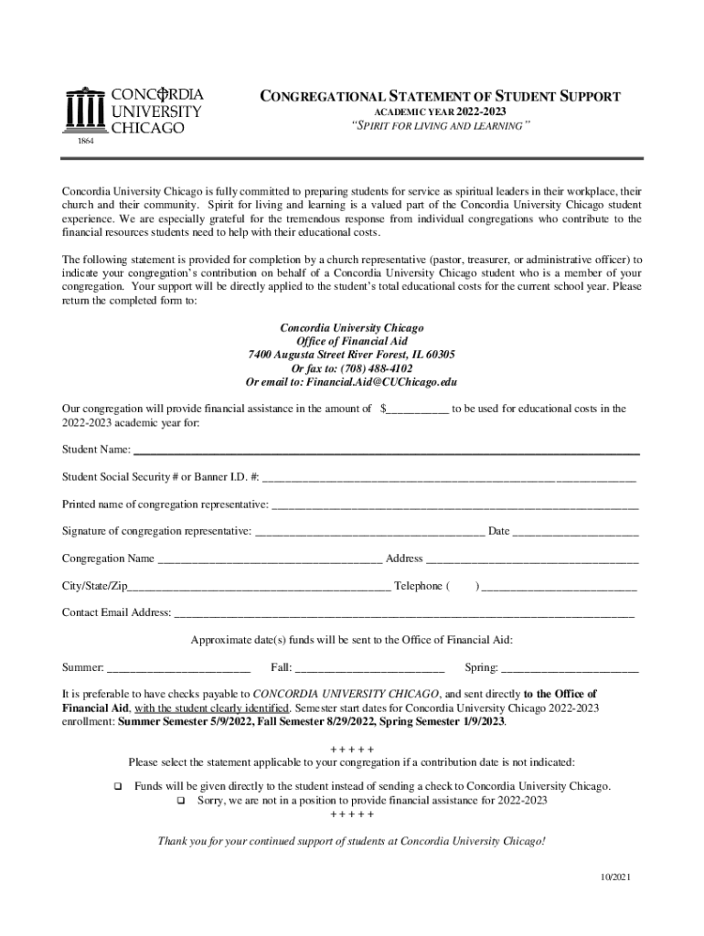 Fillable Online Adopting the Chicago Statement - FIREAdopting the ...