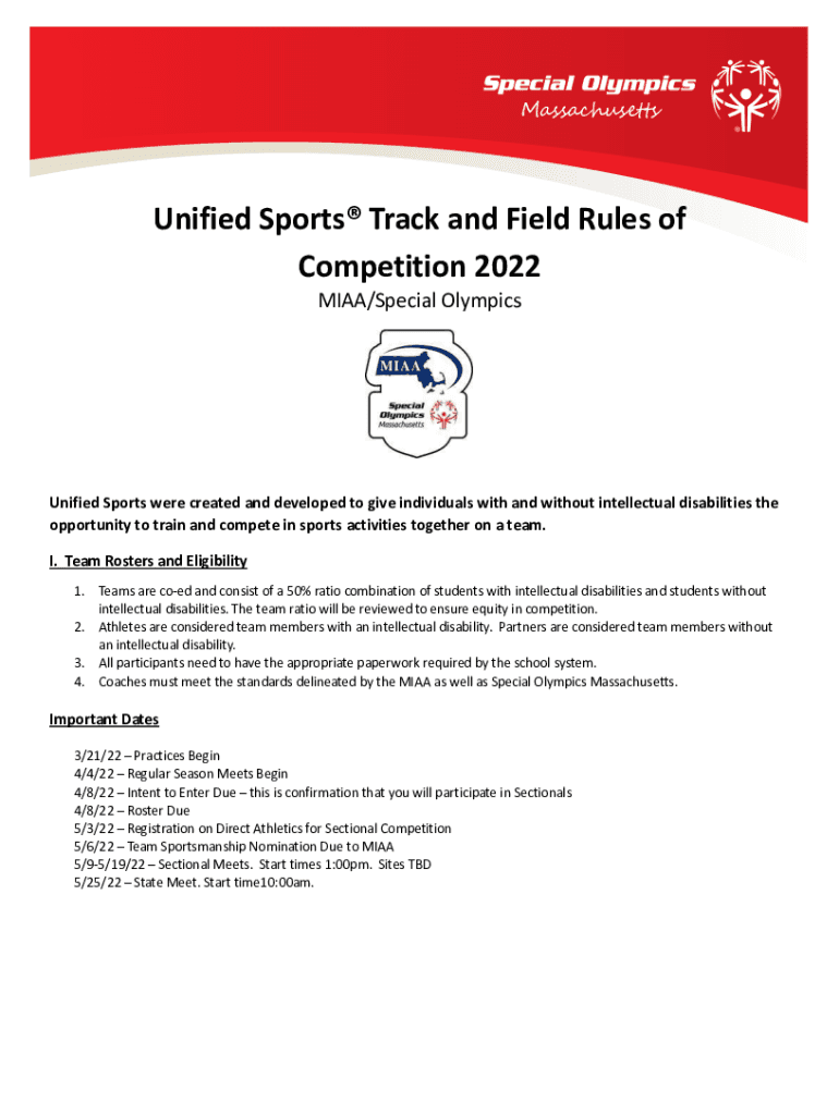 Fillable Online miaa.netunified-track-and-fieldUnified Track and ...