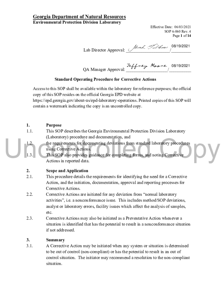 Fillable Online epd.georgia.gov administrative-general ...