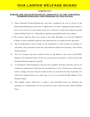 Fillable Online Citizen CharterOffice of the Commissioner, Labour ...