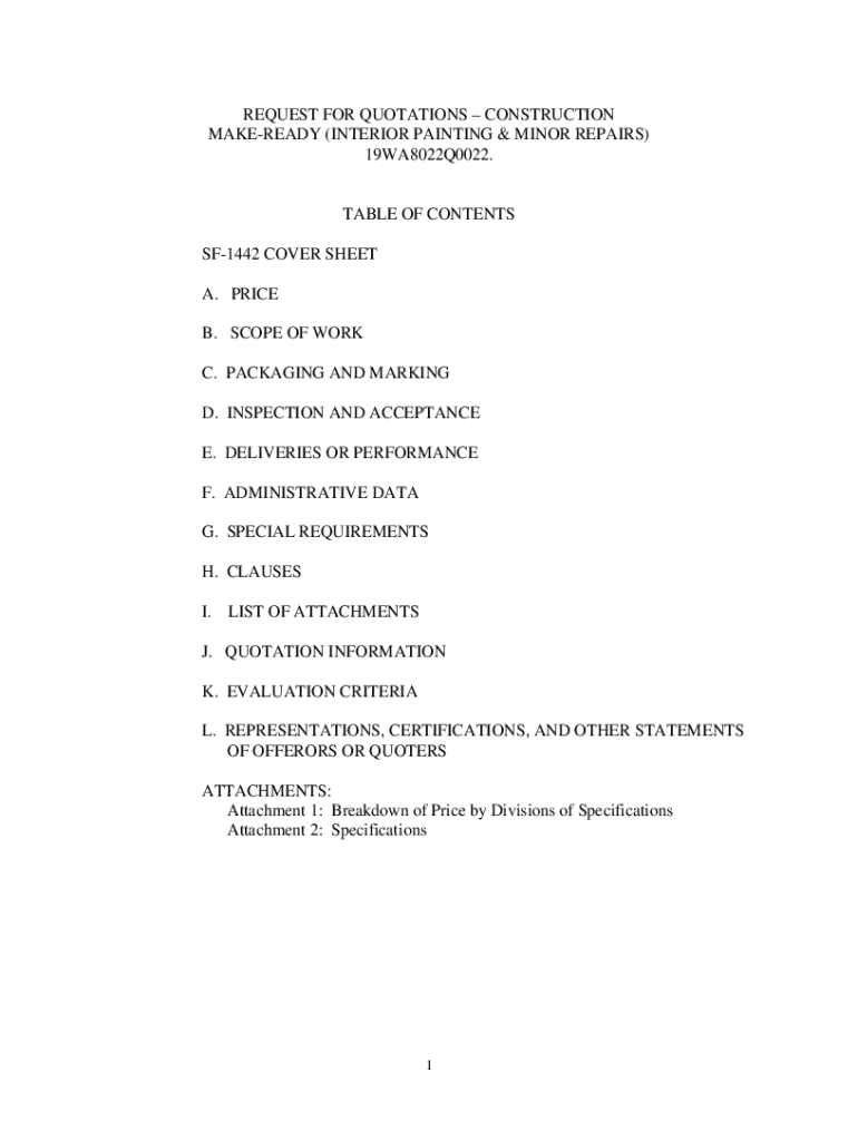 Fillable Online Repair Quotation Template - 9+ Forms for Word, Excel ...