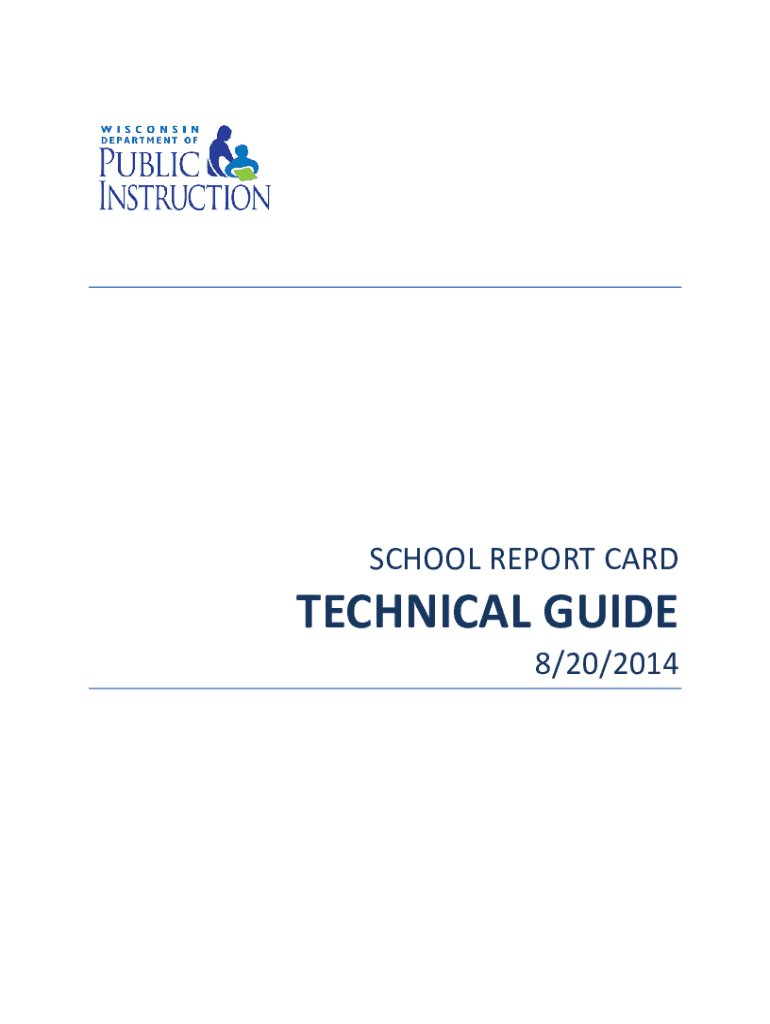 Fillable Online dpi wi dpi.wi.govsitesdefaultSCHOOL REPORT CARD ...