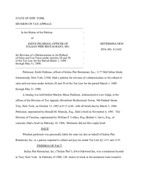 Fillable Online KEITH FELDMAN, OFFICER OF Fax Email Print - pdfFiller