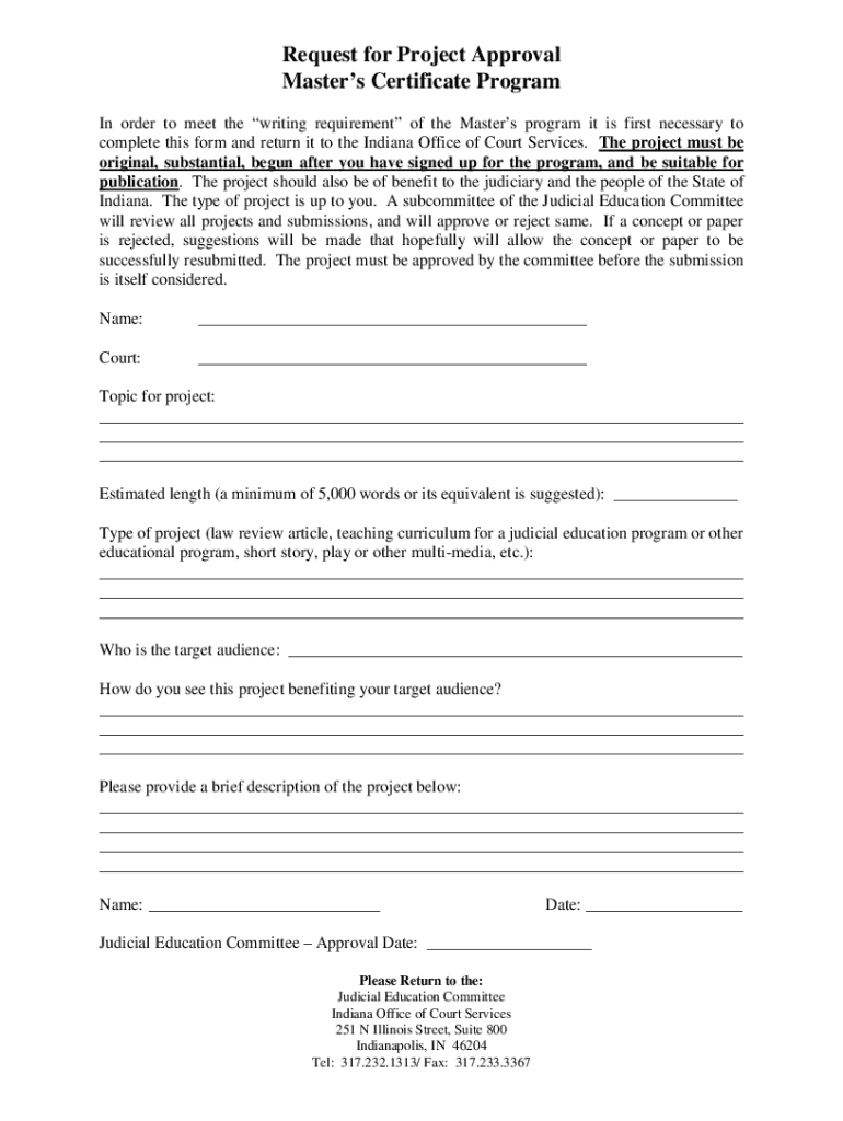 Fillable Online Project Approval Request (PAR)Facilities and ...