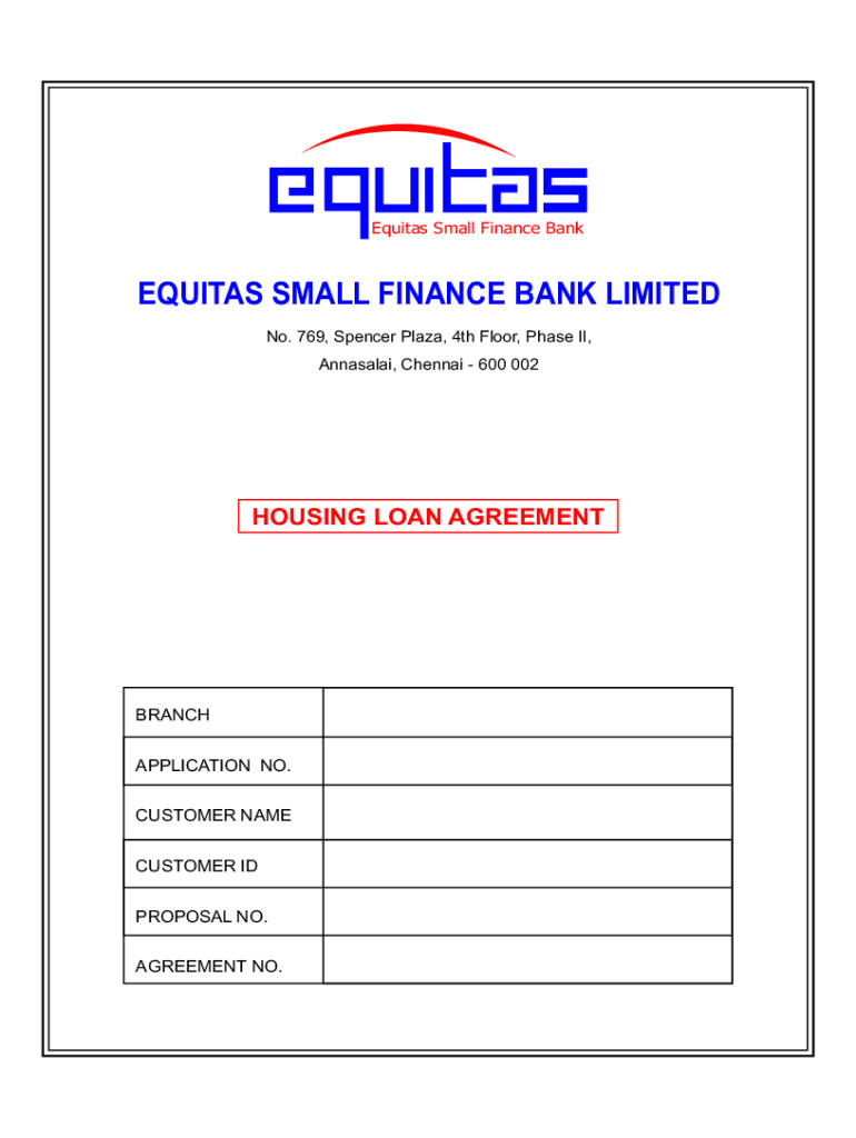 Fillable Online Contact Us - Equitas Small Finance BankEquitas Small ...