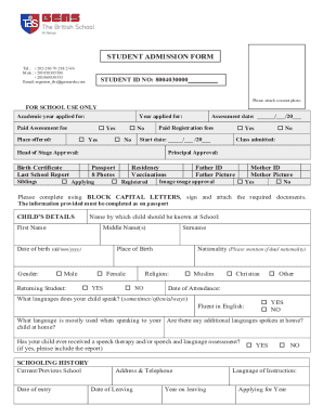 Fillable Online GEMS TBS Application 22-23 - August 17 Fax Email Print ...