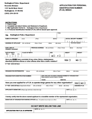 Fillable Online Wallingford Police Department Records Division 135 North Main ... Fax Email ...