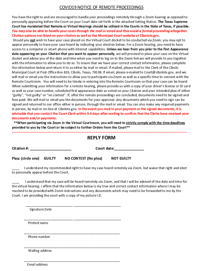 Fillable Online REPLY FORM Fax Email Print - pdfFiller