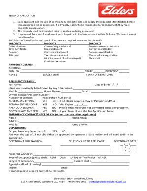 Fillable Online The Guide to Rental Applications Free Tenant ...