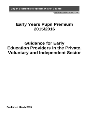 Early Years Pupil Premium (EYPP) - Ination for childcare providers ...