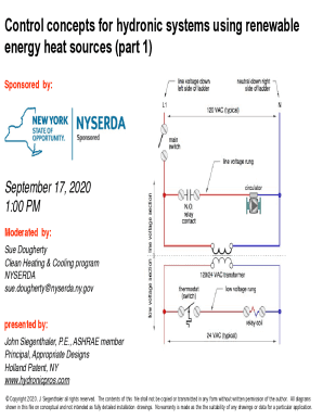 Fillable Online Control concepts for hydronic systems using renewable ...