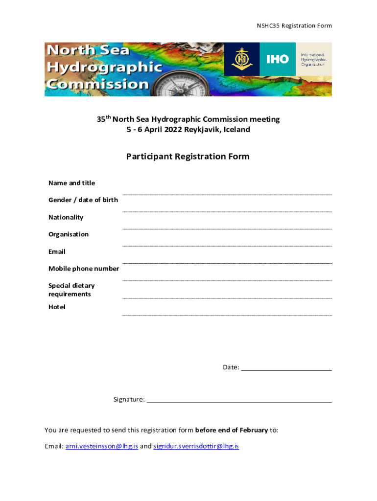 Fillable Online Participant Registration Form Fax Email Print - pdfFiller