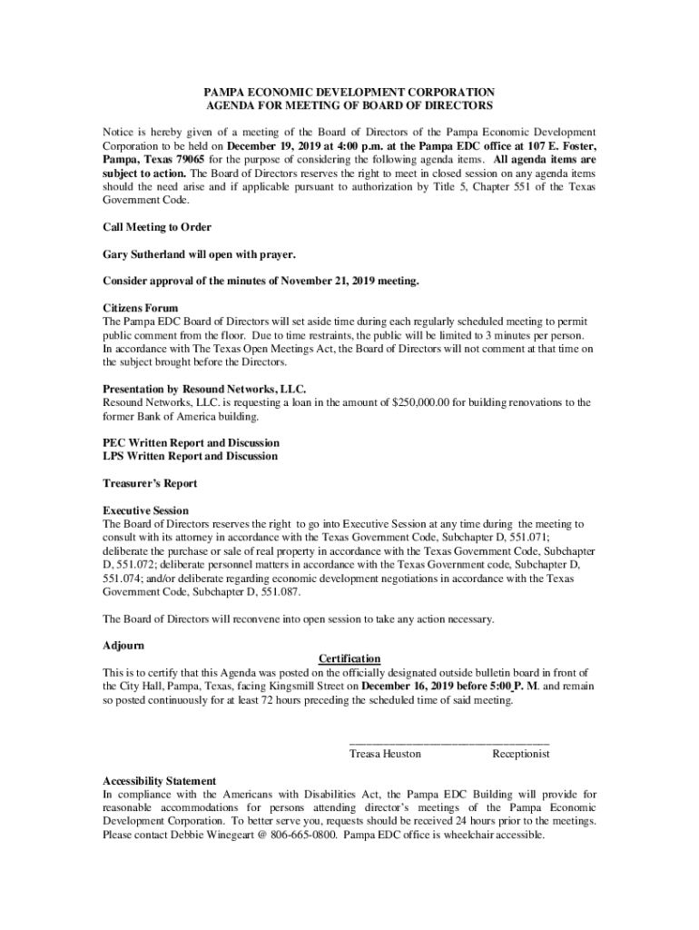 Fillable Online About Pampa EDC Fax Email Print - pdfFiller