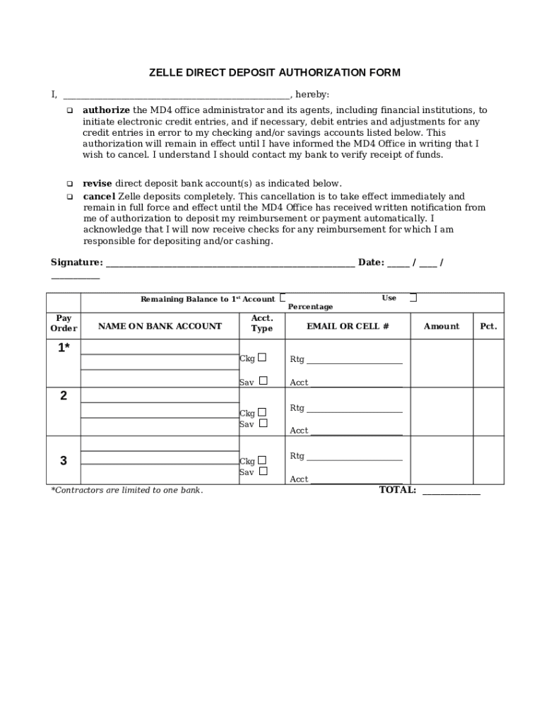DIRECT DEPOSIT AUTHORIZATION I hereby authorize the (City ... Doc Template | pdfFiller