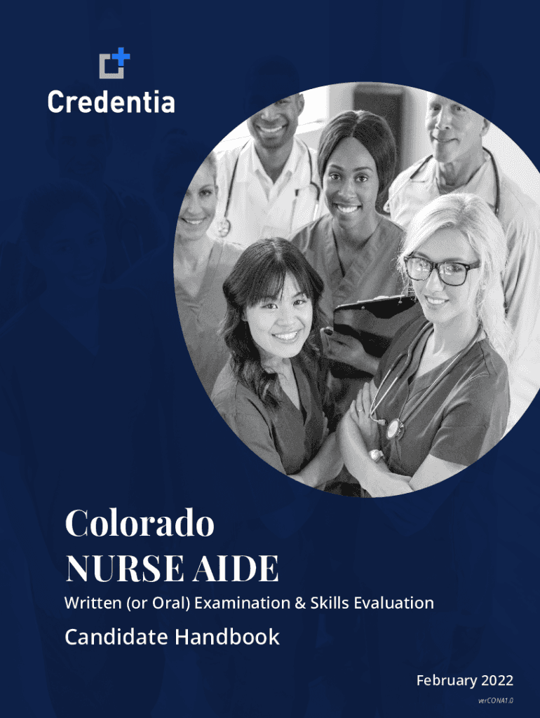 Fillable Online Board of Nursing: CNA Applications and Forms Documents ...