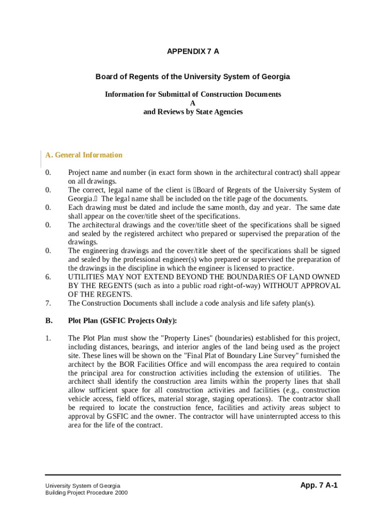 www.usg.edubuildingprojectprocedureschapter7APPENDIX 7 I Board of ...