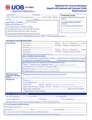Fillable Online Account Opening Form TemplateJotformApplication For ...