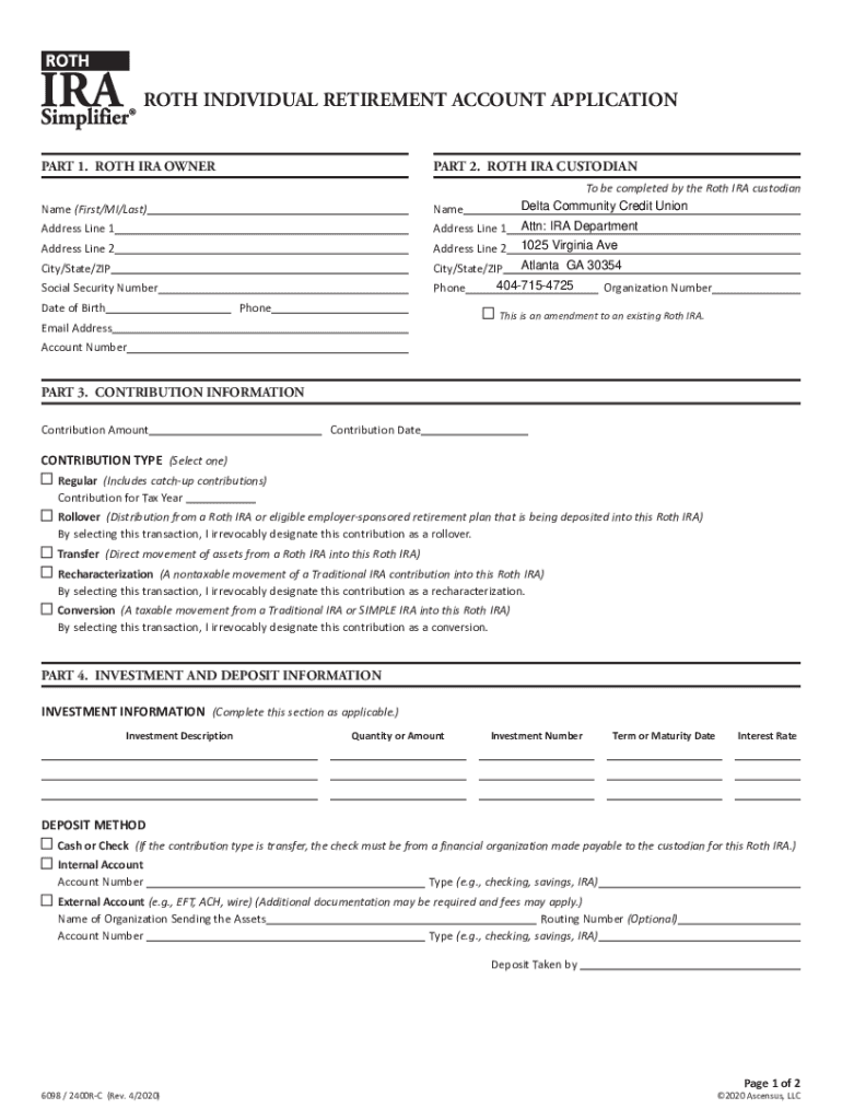 Fillable Online home.capitalone360.comdownloadsira-roth-planROTH ...