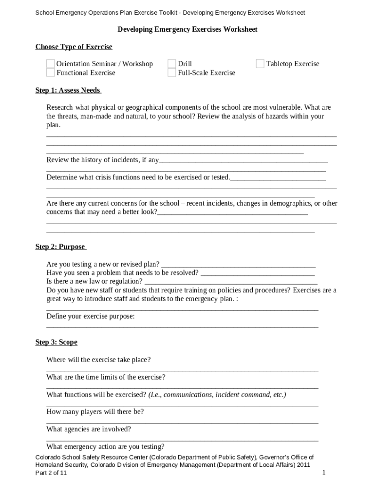 rems.ed.govdocs2017ToolboxTab 2 Developing Emergency Exercises ...