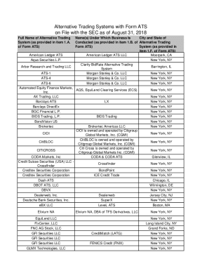 Fillable Online docslib.orgdoc7444816Alternative Trading Systems with ...