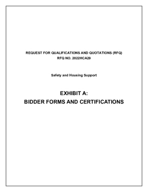 Fillable Online The Other RFQ: Request for Qualifications Tips ...