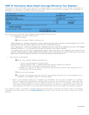 Fillable Online www.northwestern.eduhrdocumentsNew Health Insurance Marketplace Coverage Options ...