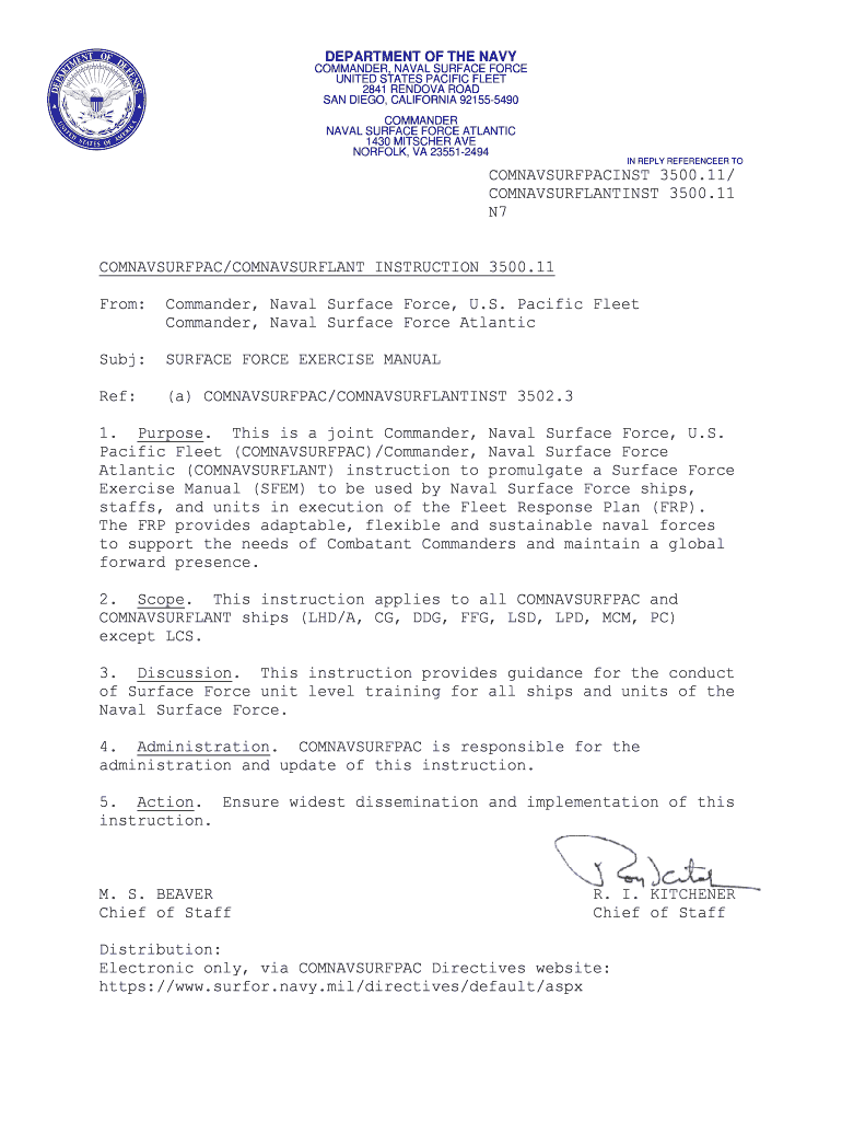 Fillable Online dcfpnavymil DEPARTMENT OF THE NAVY COMMANDER NAVAL Fax ...