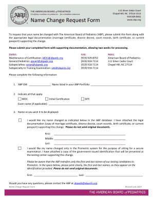 Fillable Online abp Open Form - The American Board of Pediatrics Fax ...