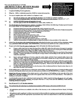 Fillable Online Minimum Requirements for Application Submissions Fax ...