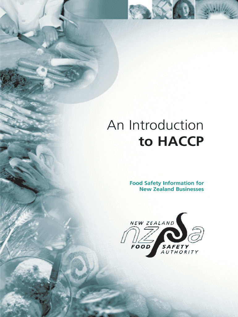 Fillable Online to HACCP Fax Email Print - pdfFiller