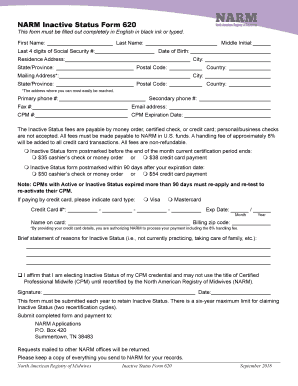 Fillable Online narm Verification Form 201a Fax Email Print - pdfFiller