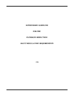 Fillable Online SUPERVISORY GUIDELINE Fax Email Print - pdfFiller