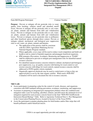 Fillable Online nrcs usda Conservation Tillage Incentive Fact Sheet ...