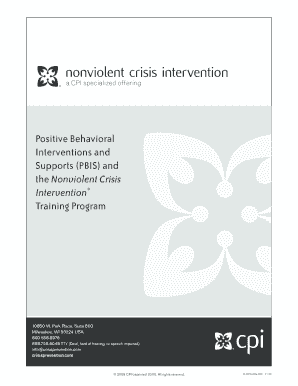 Fillable Online Positive Behavioral Interventions and Supports and the ... Fax Email Print ...