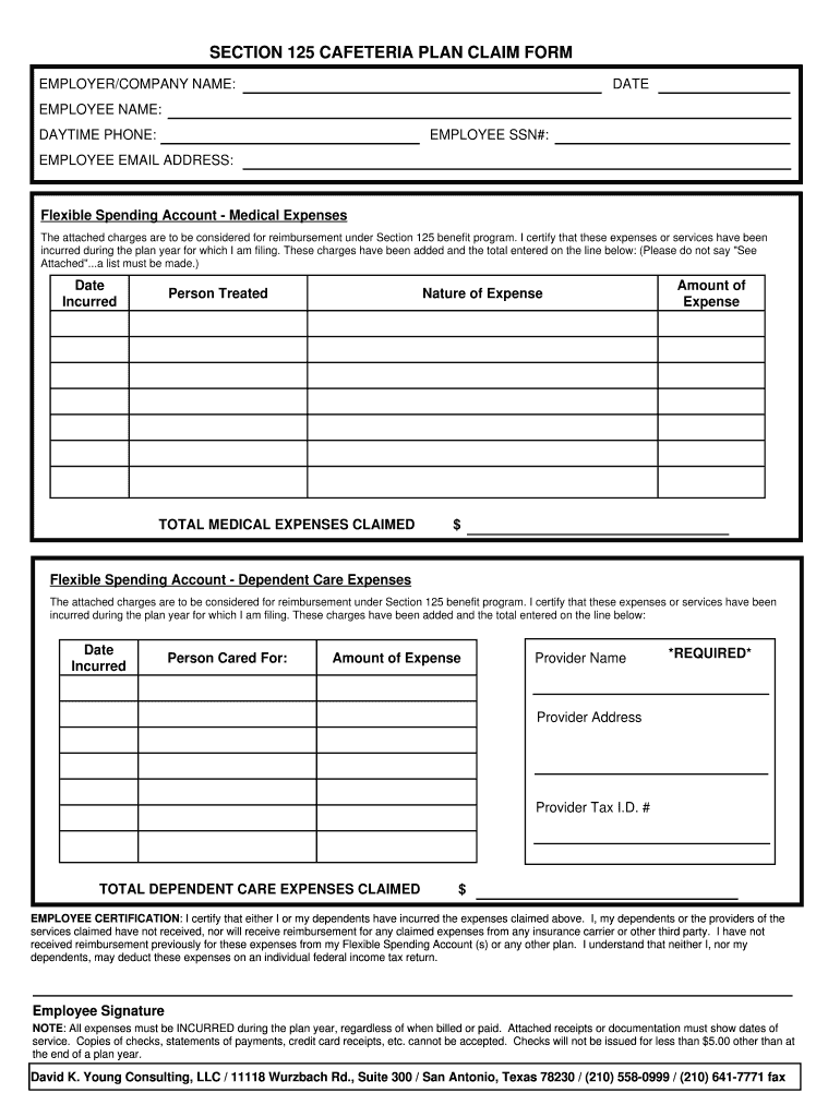 Fillable Online EMPLOYEE SSN# Fax Email Print - pdfFiller