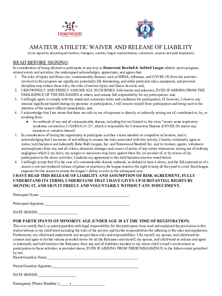 Fillable Online www.jotform.comform-templatesamateur-athleticAmateur ...