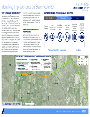 Fillable Online Identifying Improvements on State Route 30 Fax Email ...