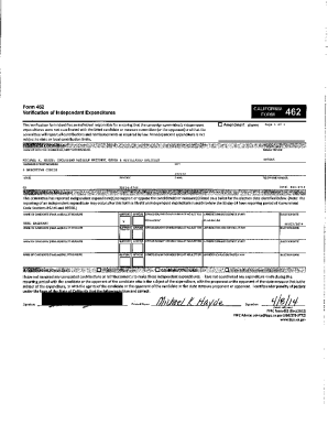 Fillable Online www.fppc.ca.govcontentdamForm 462 462 FORM - California ...
