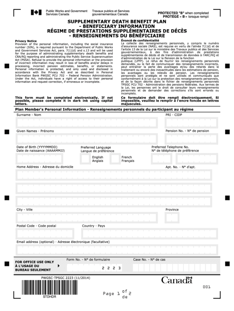Pwgsc tpsgc 2196: Fill out & sign online | DocHub