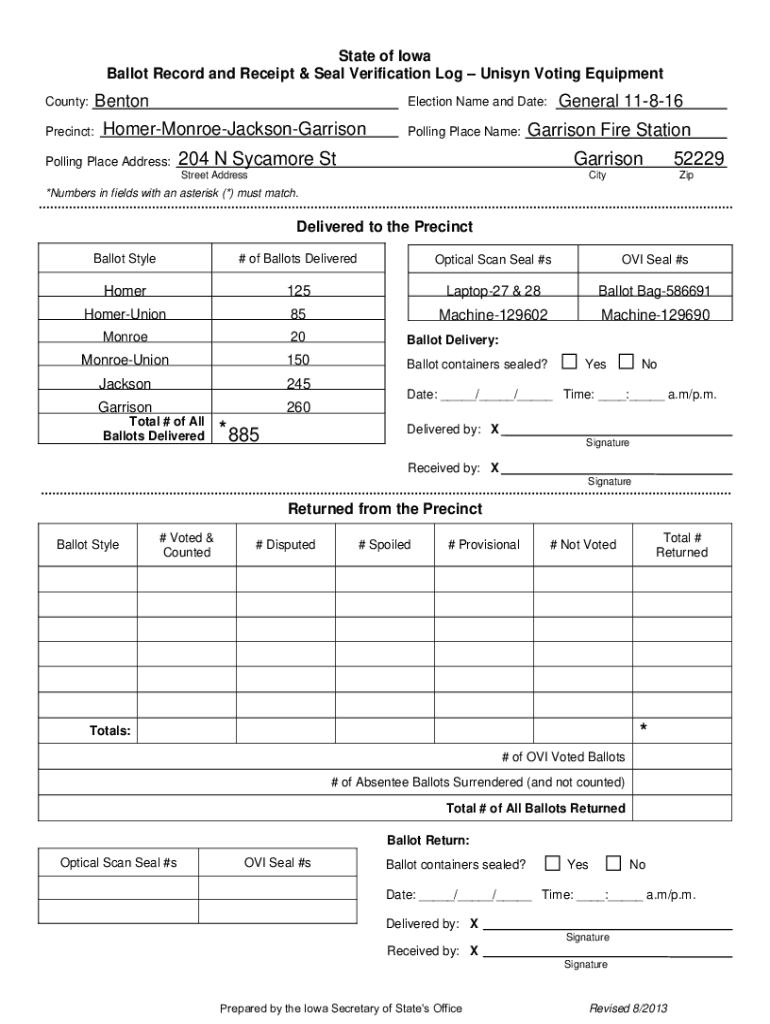 Fillable Online ballotpedia.orgIowaSampleBallotIowa Sample Ballot ...