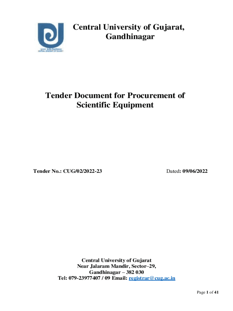 Fillable Online beta.cug.ac.inadminassetsCentral University of Gujarat ...