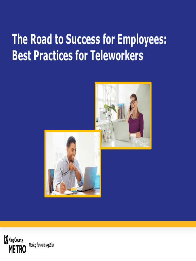 Fillable Online The Road to Success for Employees: Best Practices for ...