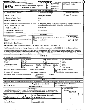 Fillable Online www3.epa.govpesticideschemsearchftlVerSe before ...