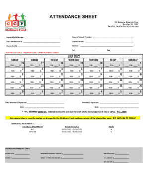 Fillable Online cocodoc.comform478996975-attendance-sheet-195ATTENDANCE SHEET 195 Montague ...