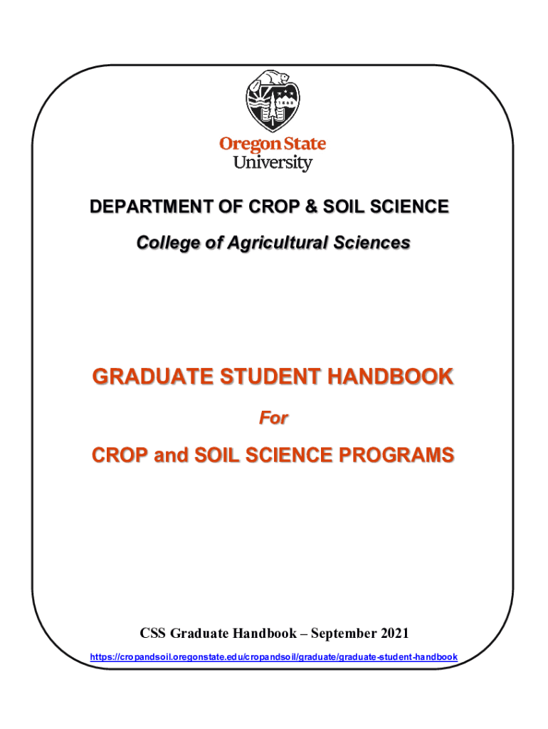 Fillable Online agsci.oregonstate.eduunitdepartment-crop-andDepartment of Crop and Soil ...