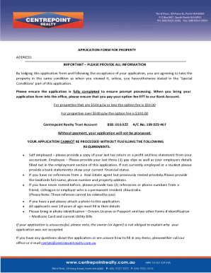 Fillable Online RESIDENTIAL APPLICATION Form TemplateJotformFree Rental ...