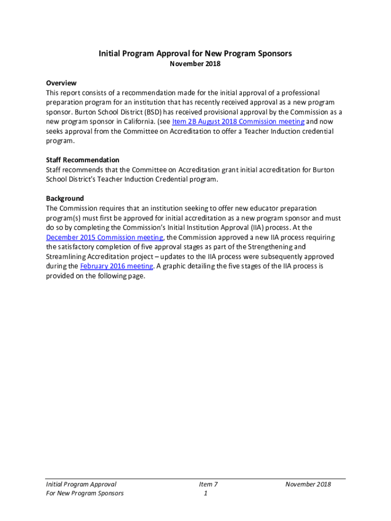 Fillable Online Program Approval - ConnecticutProgram Approval ...