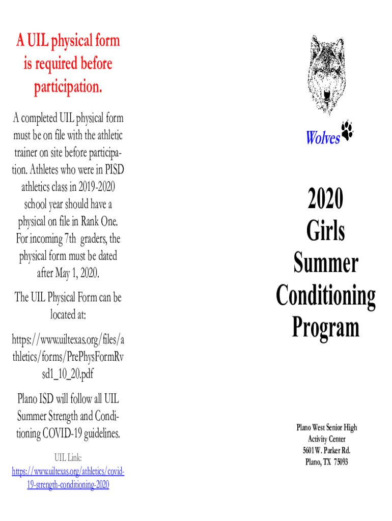 Fillable Online Athletics / Athletic Participation FormsAthletic and ...